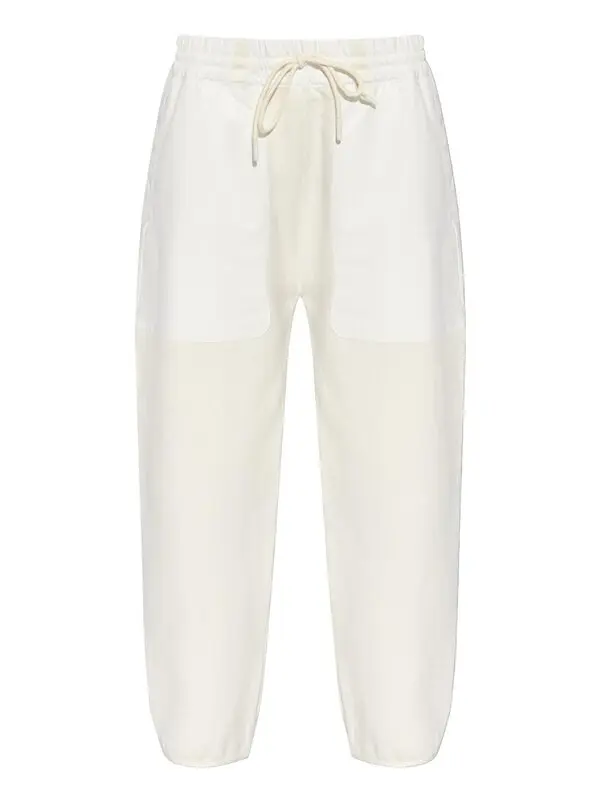 Moncler Paneled Sweatpants - Cream