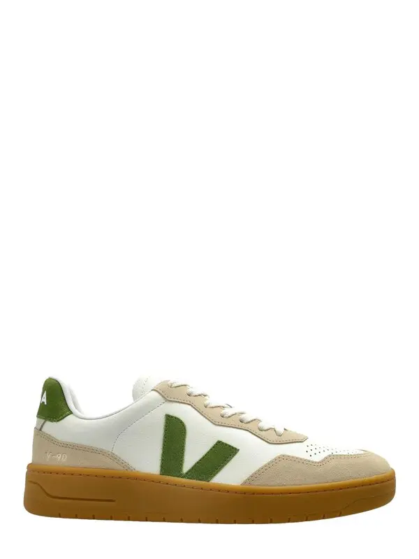 VEJA V-90 O.t. Leather Sneakers - White