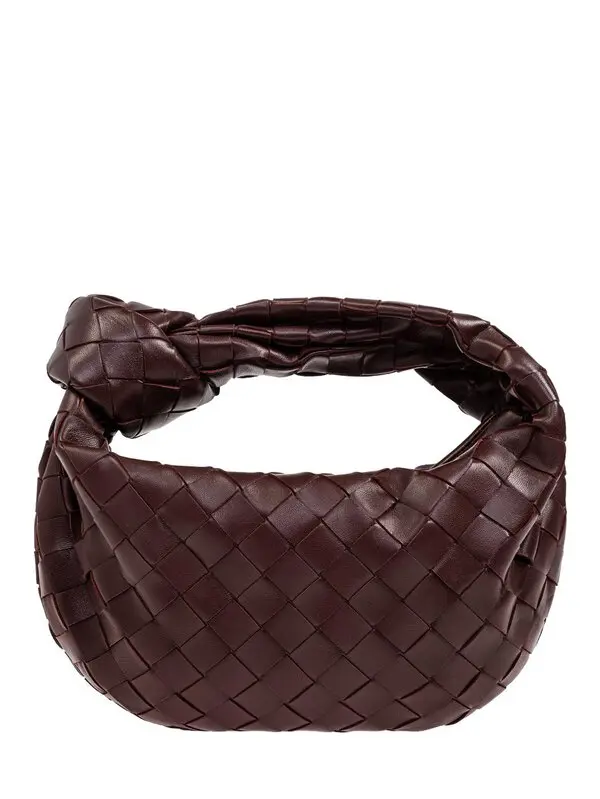 Bottega Veneta Jodie Mini Handbag - Burgundy