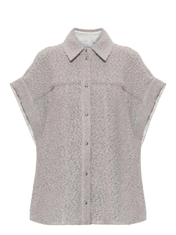 IRO PARIS Samyra Bouclé Vest - Grey