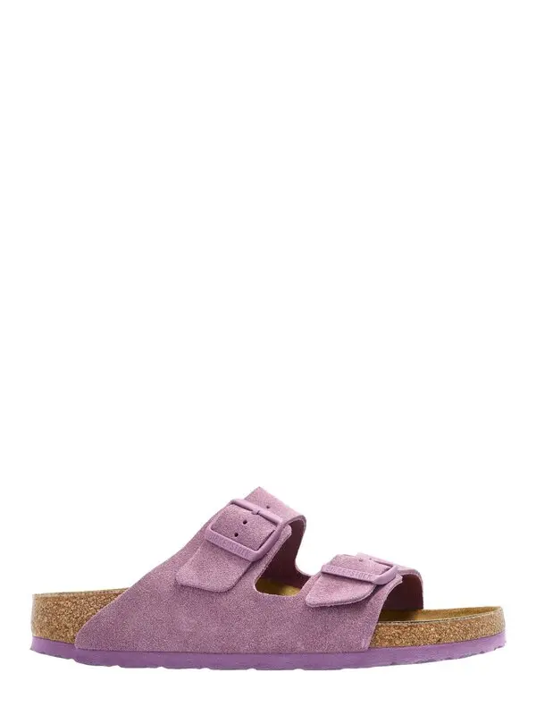 BIRKENSTOCK Arizona Bs Suede Slides - Purple