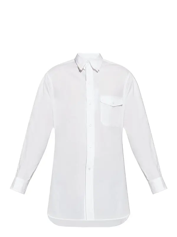 Yohji Yamamoto Shirt With Pocket - White
