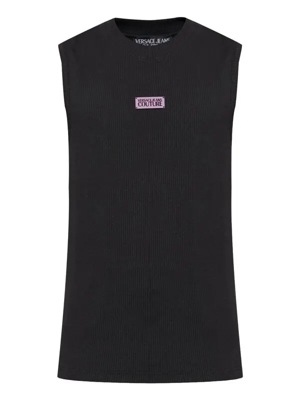 Versace Sleeveless T-shirt - Black