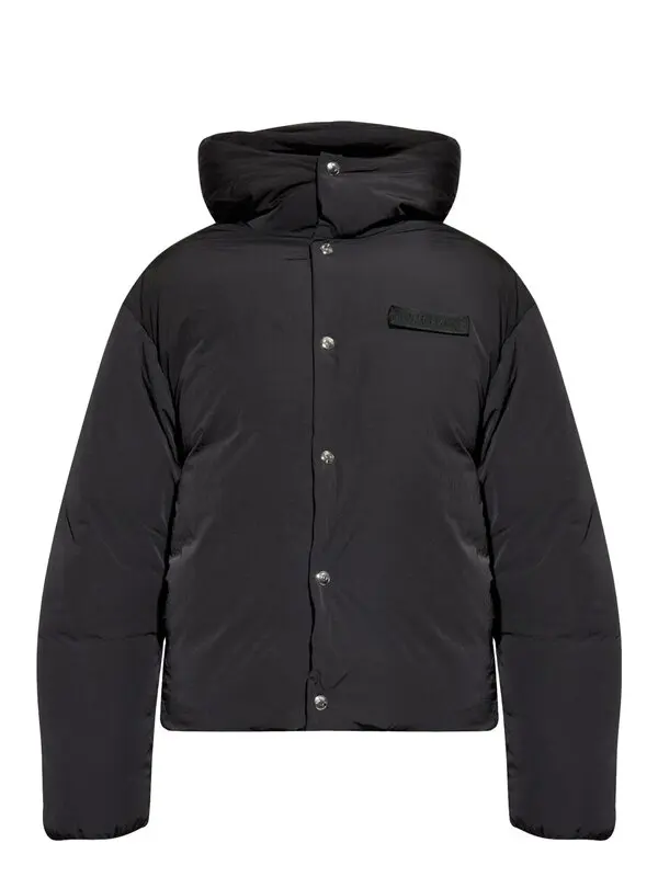 Jacquemus Insulated Hooded Jacket - Black