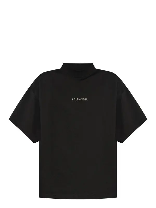 Balenciaga Logo T-shirt - Black