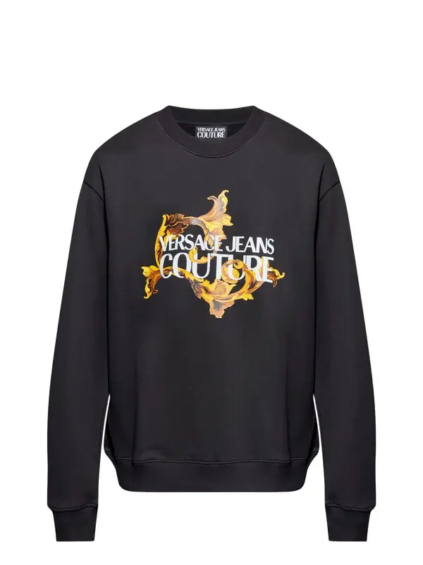 Versace Printed Sweatshirt - Black