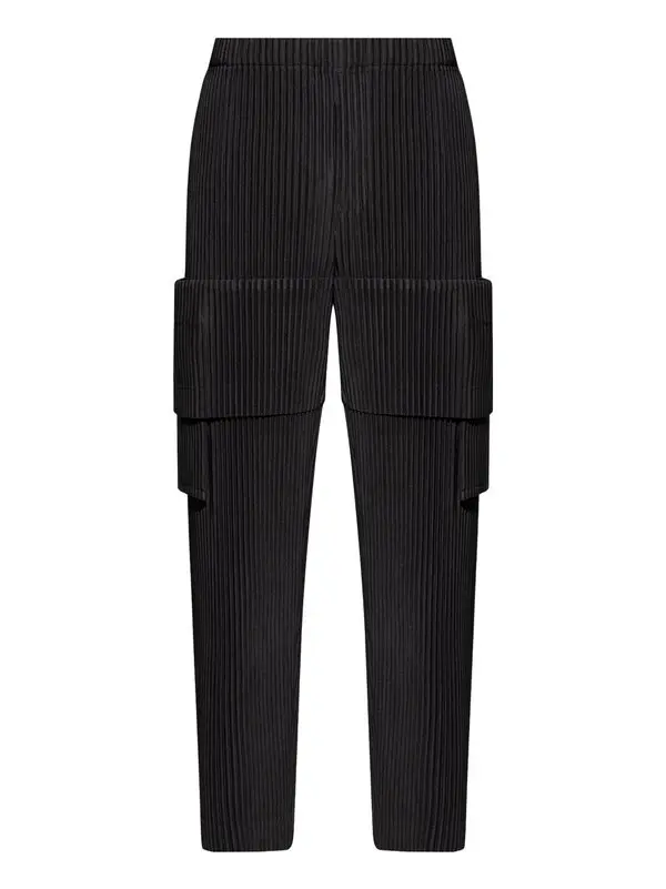 Issey Miyake Pleated Trousers - Black