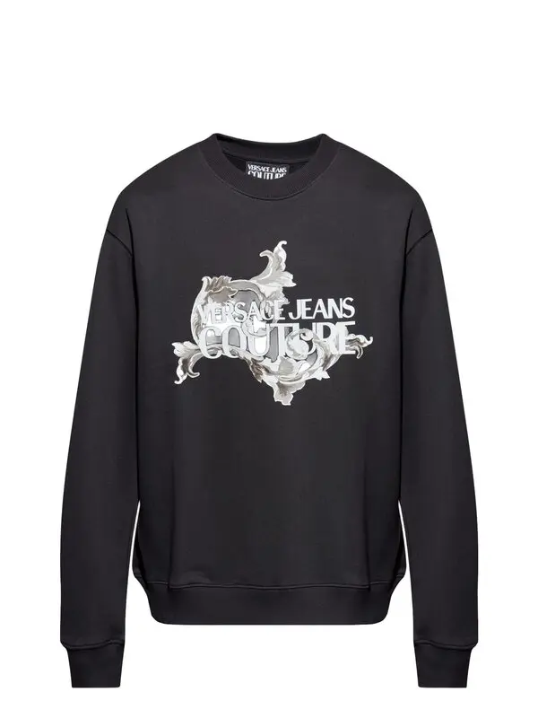 Versace Printed Sweatshirt - Black
