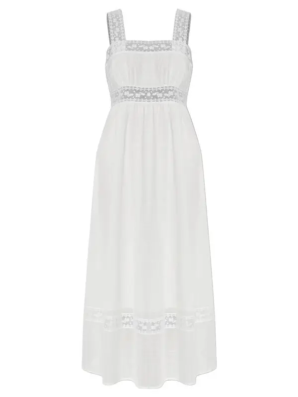 Posse Daphne Midi Dress - White
