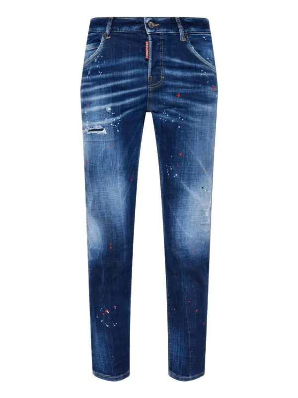 Dsquared2 Cool Girl Skinny Jeans - Navy Blue