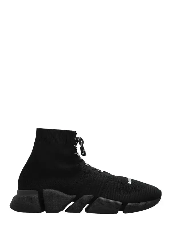 Balenciaga Speed 2.0 Lace Up Sneakers - Black