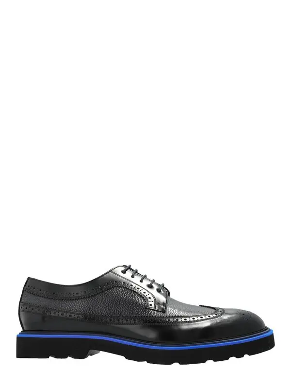 Paul Smith Leather Oxford Shoes - Black