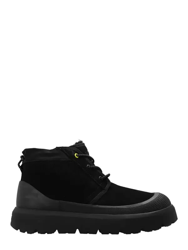 UGG Neumel Weather Hybrid Suede Ankle Boots - Black