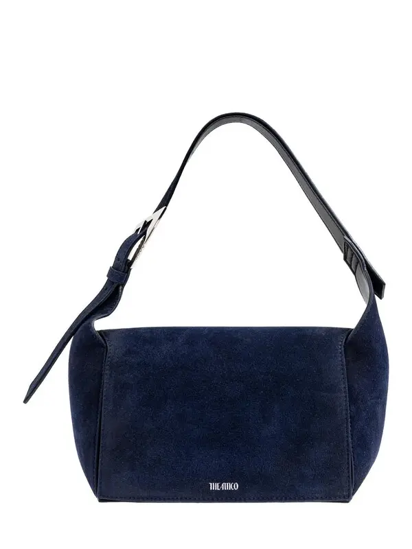 Attico 7/7 Shoulder Bag - Navy Blue