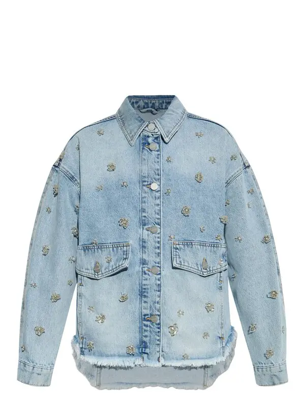 ALLSAINTS Hettie Denim Jacket - Light Blue