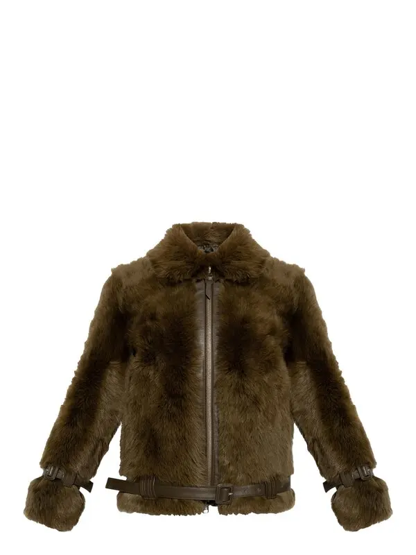 TOM FORD Fur Jacket - Brown