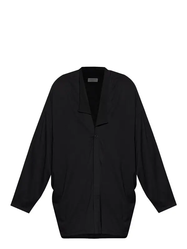 Yohji Yamamoto Oversized Fit Cardigan - Black