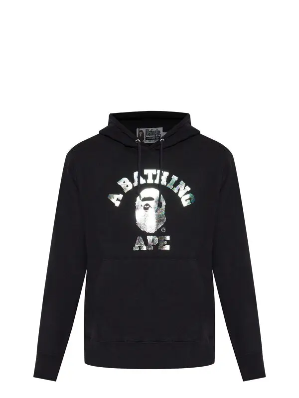 A BATHING APE® Hooded Sweatshirt - Black