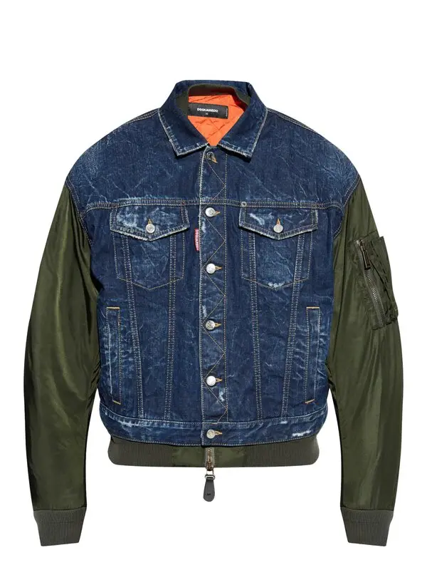 Dsquared2 Denim Jacket - Navy Blue