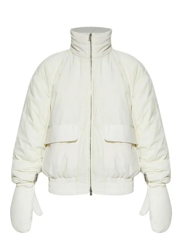 Golden Goose Jacket With Attached Gloves - White