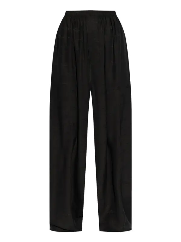Balenciaga Loose-fit Trousers - Black