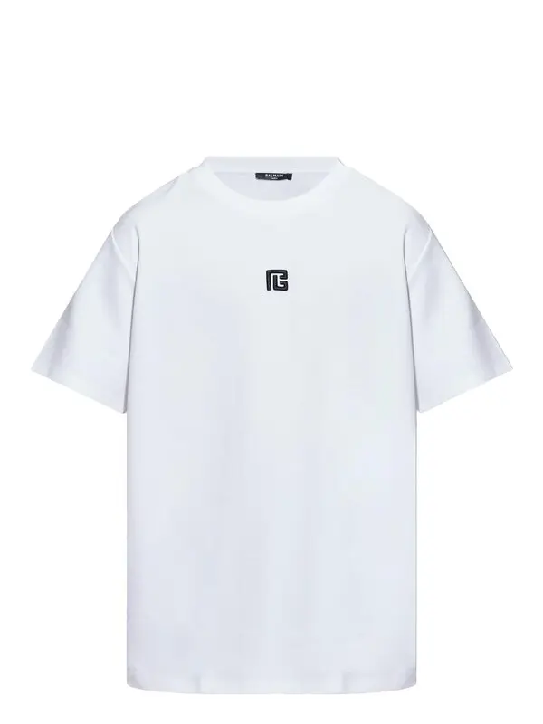 Balmain T-shirt With Logo - White