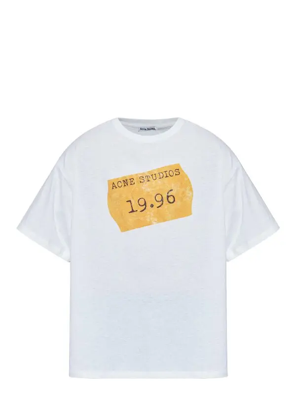 Acne Studios T-shirt With Logo - White
