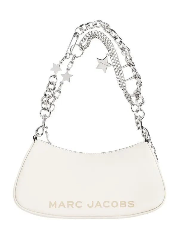 Marc Jacobs Shoulder Bag With Star Charm - Cream