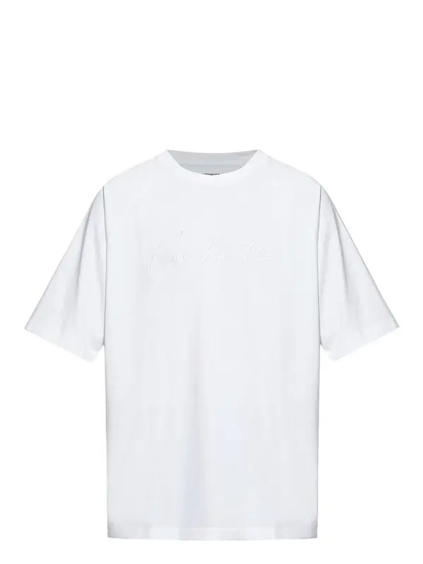 Carhartt Work In Progress T-shirt ‘ray’ With Logo - White