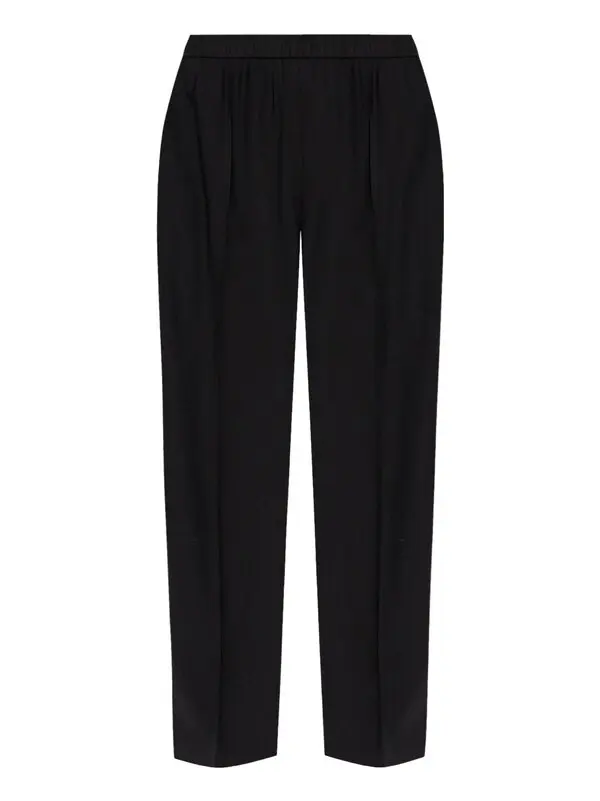 Fabiana Filippi Creased Trousers - Black