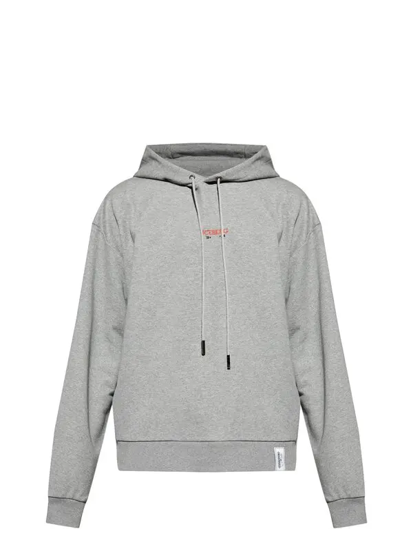 Iceberg 1974 Pop Culture Hoodie - Grey