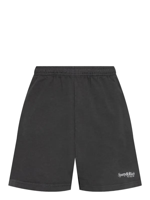 SPORTY & RICH Hwcny Shorts - Black