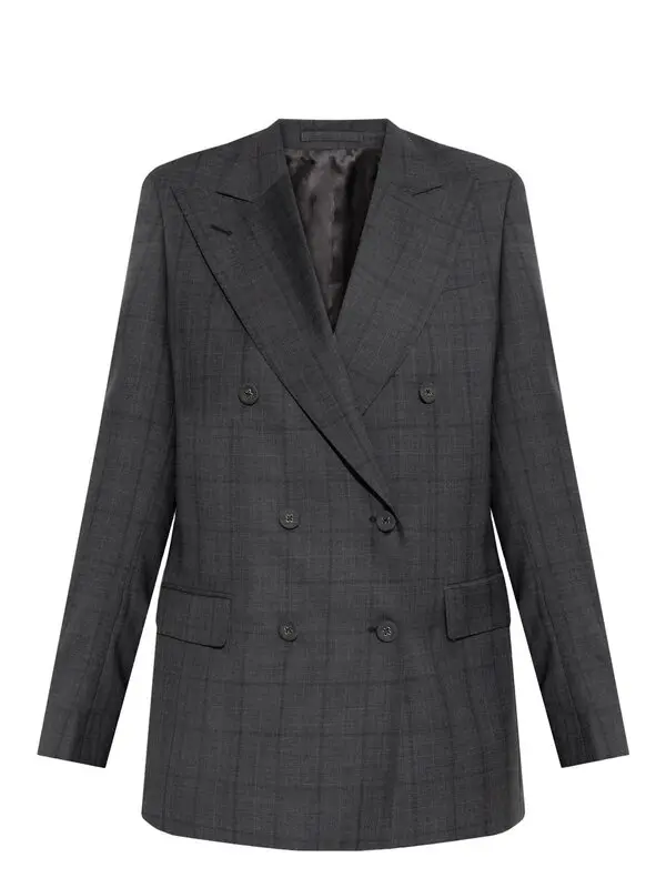 Officine Générale Wool Blazer - Grey