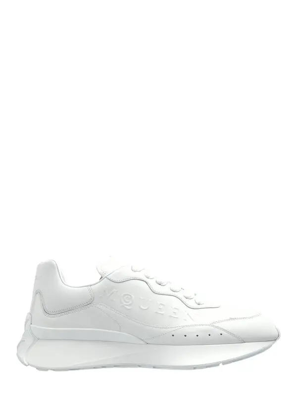 Alexander McQueen Sports Shoes With Logo Detail - White