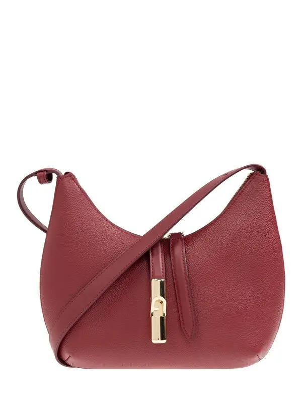 Furla Goccia Small Shoulder Bag - Burgundy