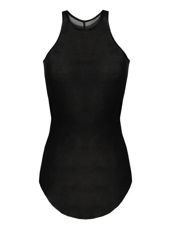 Rick Owens Ribbed Top - Black