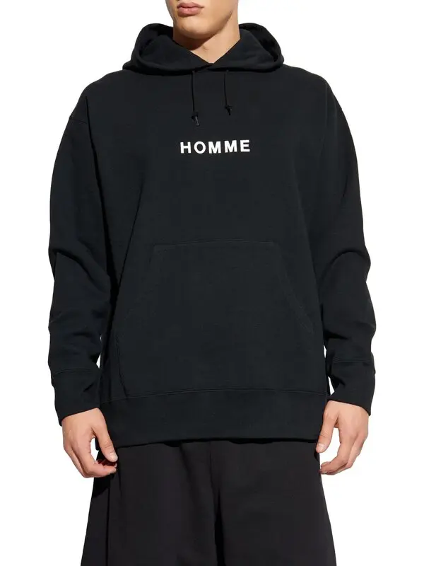 Comme Des Garçons Homme Plus Hoodie - Black