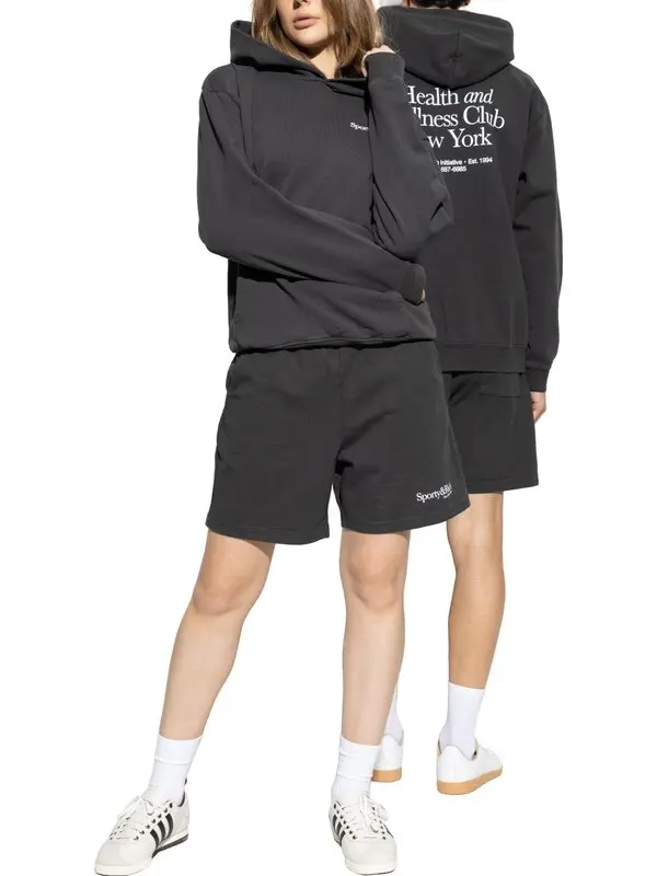 SPORTY & RICH Hwcny Hoodie - Black