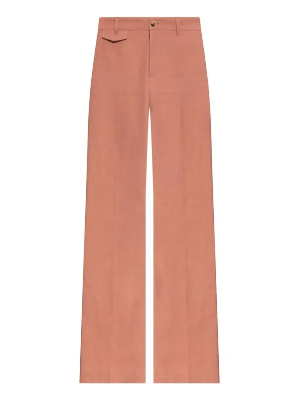 Chloé Flared Trousers - Pink