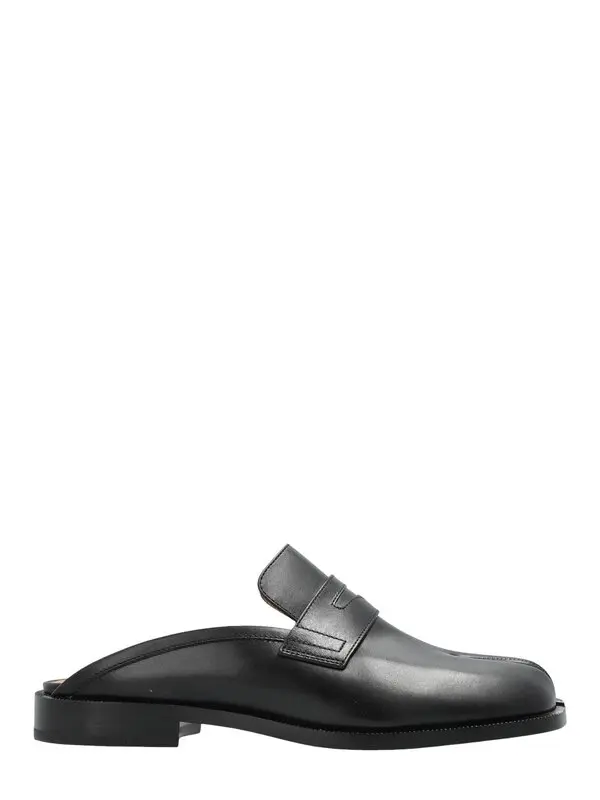 MAISON MARGIELA Cut-out Tabi Slides - Black