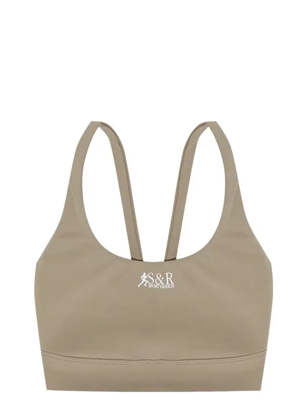 SPORTY & RICH Sports Bra `sr Runner Active - Beige