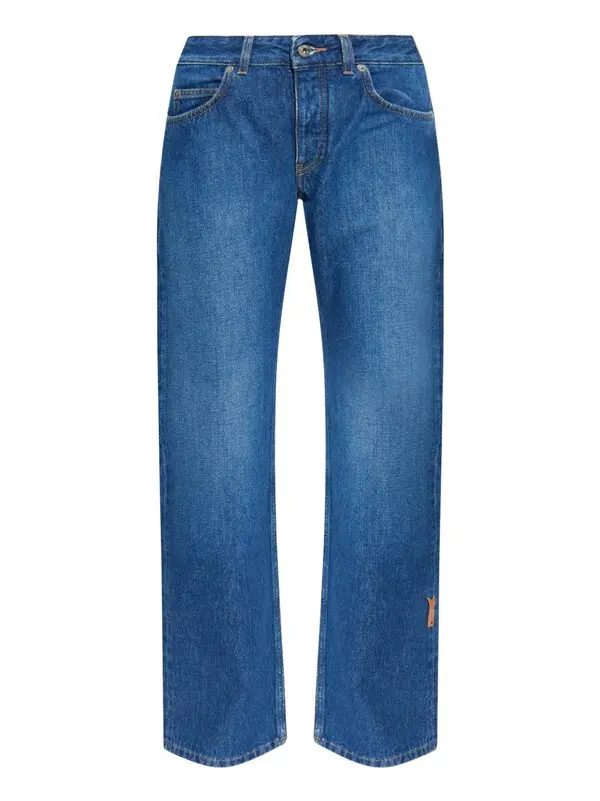 Off-White Straight-leg Jeans - Blue