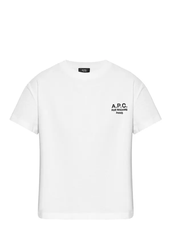 A.p.c. Logo T-shirt - White