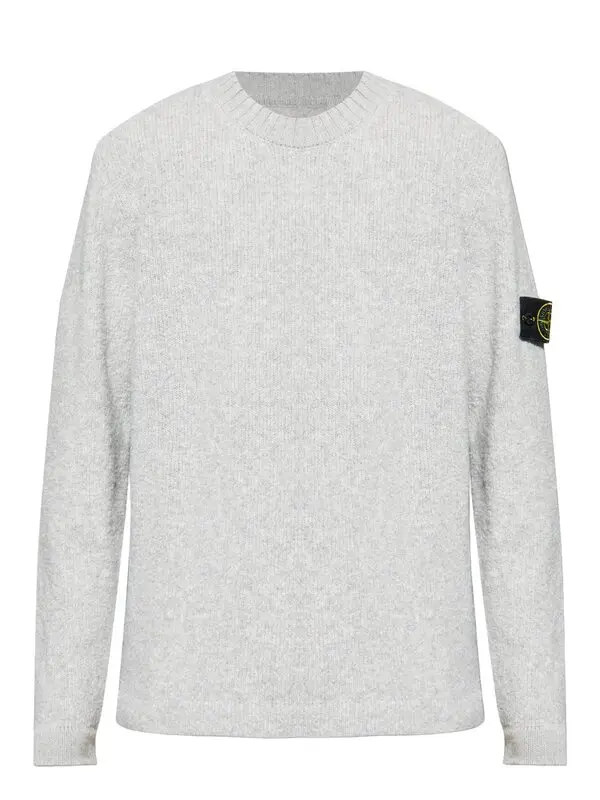 Stone Island Wool Sweater - Grey