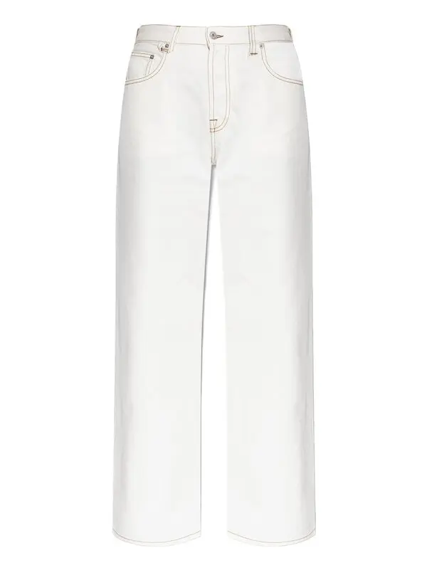 Jacquemus Straight-leg Jeans - White