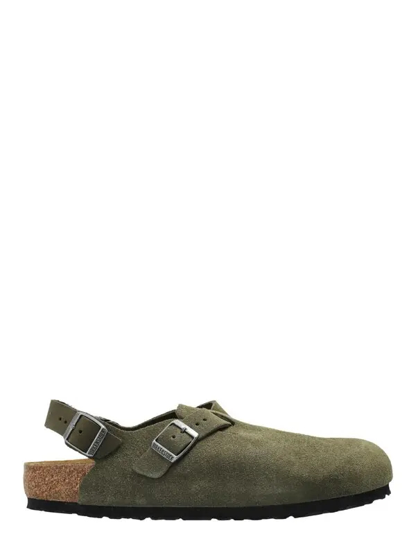 BIRKENSTOCK Tokio Ii Suede Shoes - Green