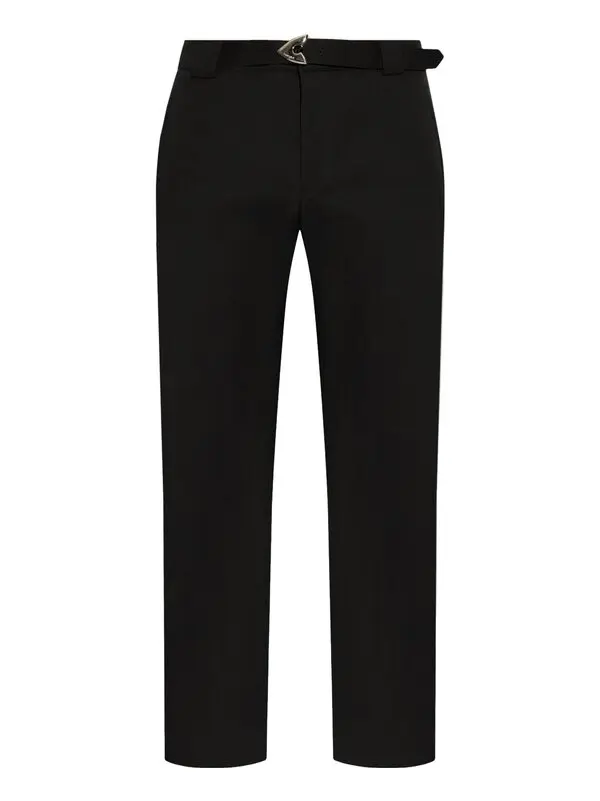 Alexander McQueen Trousers With Pockets - Black