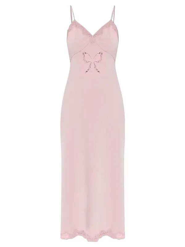 LoveShackFancy Manuela Dress - Pink