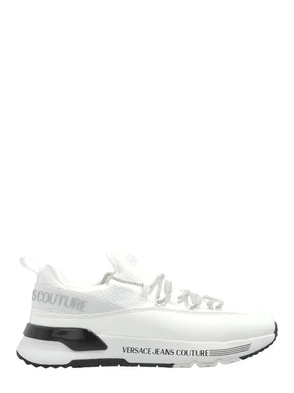 Versace Logo Sneakers - White