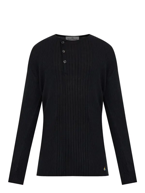 VIVIENNE WESTWOOD Cashmere Blend Sweater - Black